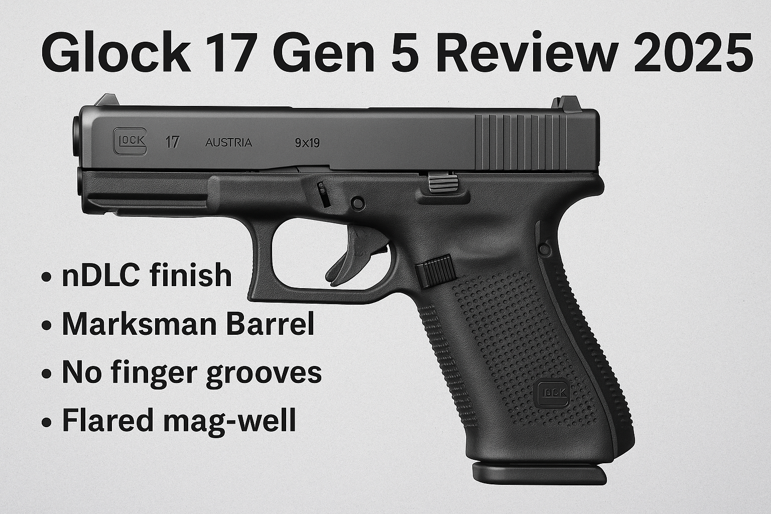 Glock 17 Gen 5 Review 2025 - : Performance, Features & Value.